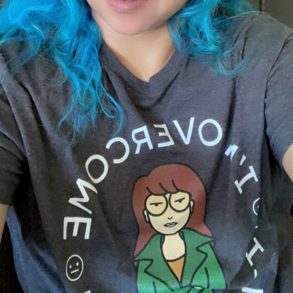Daria Shirt, I'm Overcome With Emotion, 90s Retro Shirt, Daria TV Show ...