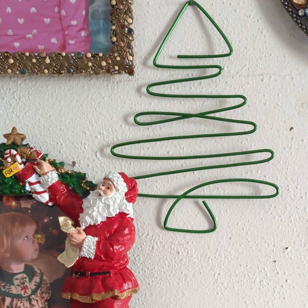 Wire Christmas Tree Art - Etsy