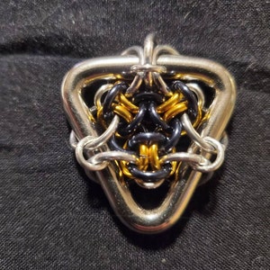 TUTORIAL DNA Double Helix Inverted Spiral Chainmaille - Etsy