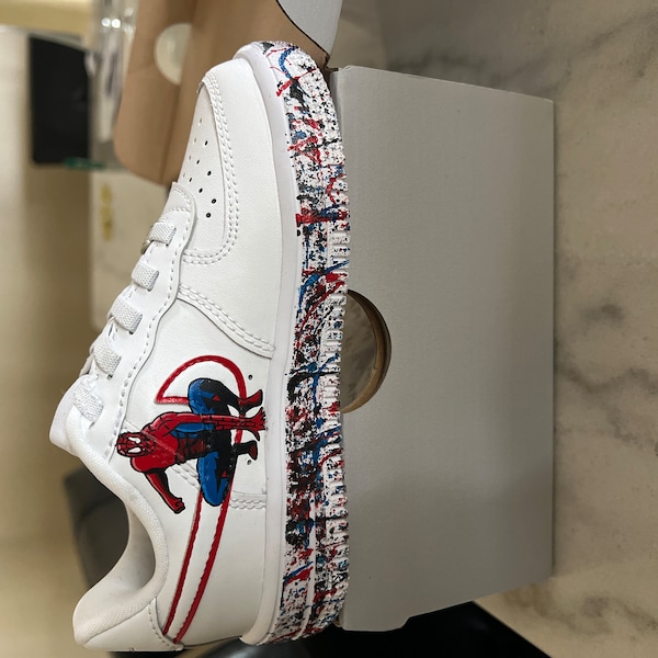 Sesame Street Elmo Cookie Monster Inspired Air Force 1 Trainers ...