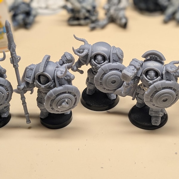 3D Printed Krieg Commissar Miniature by 3dartguy - Etsy