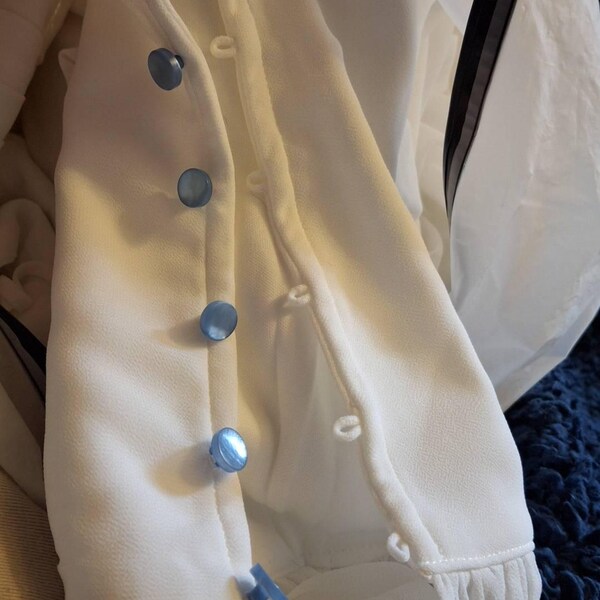 10 Cream Rose Buttons, Cream Flower Buttons, Cream Buttons, Cream Shank ...