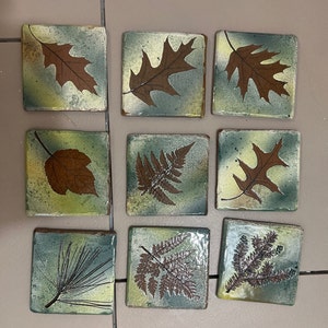 Backsplash Accent Ceramic Tile Kitchen Bath Tree Leaves 1.75 - Etsy