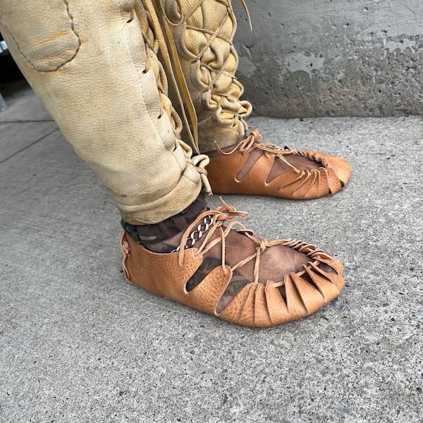 Celtic Leather Shoes Vegetable Tanning - on Order Barefoot Sensation ...