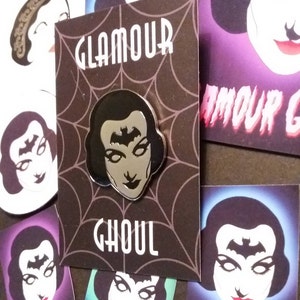 Glamour Ghoul Vinyl Sticker Vintage Vamp Gothic Dark Art | Etsy