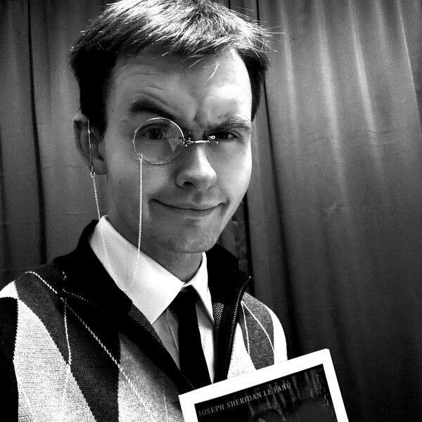 Red Lens Glasses for Women, Vampire Aesthetic Monocle for Men, Gothic ...