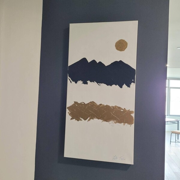 Silken Eclipse | Leta Taylor | Spaces of Arcadia | Modern Abstract ...