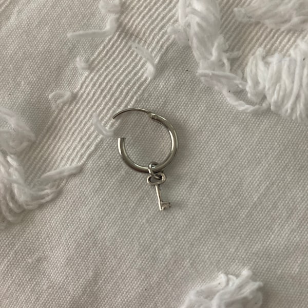 Tiny Key Charm Very Small Sterling Silver Keys for Jewelry Making ...