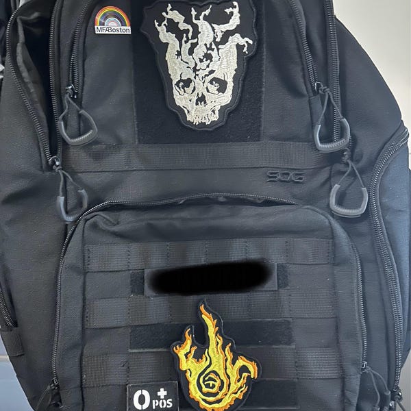 Dark Souls Logo Patch, Fromsoftware Patch, Dark Fantasy Embroidery ...