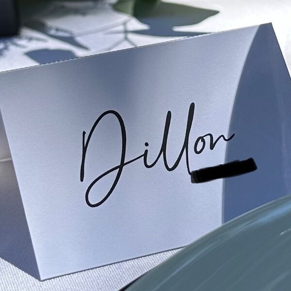 Tent Card Template, Food Label Card, SVG, DXF, Canva, Ms Word Docx, Png, Psd, 8.5"x11" Sheet ...