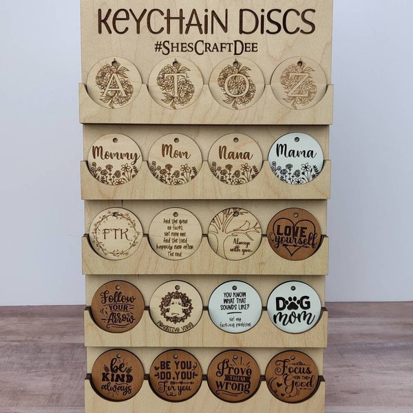 Wristlet Disc Display Board SVG - Etsy