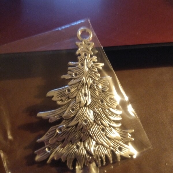 1 Christmas Tree Pendant Tibetan Silver CT3 - Etsy