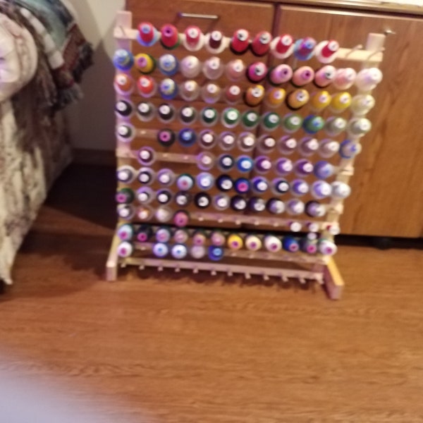 144 Spool Thread Rack-2 Inch Spacing Thread Storage, Thread ...