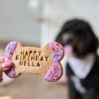 Large Personalized Bone Happy Birthday, Happy Push Day, Happy Gotcha ...