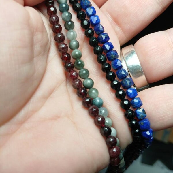 AA Natural Eagle Eye Stone Bead . 4mm 6mm 8mm 10mm 12mm Round Bead ...