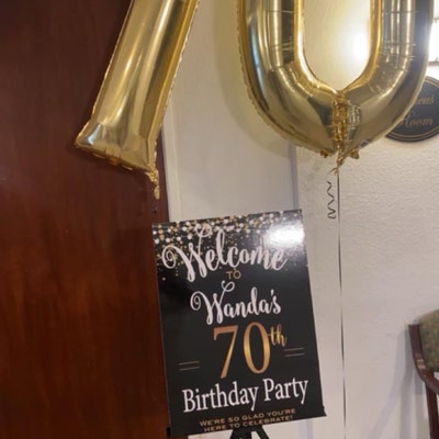 Reserved 8x10 Printable Table Sign Birthday Retirement - Etsy