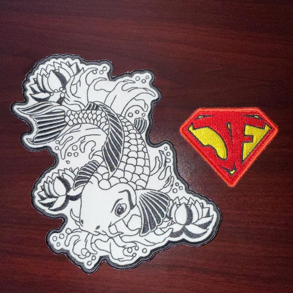 Faith Over Fear Patch Iron On, Christian Embroidered Applique Patch ...