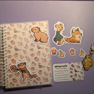 Croc Dog Sticker / Shiba Inu Sticker / Puppy Sticker / Animal Sticker ...