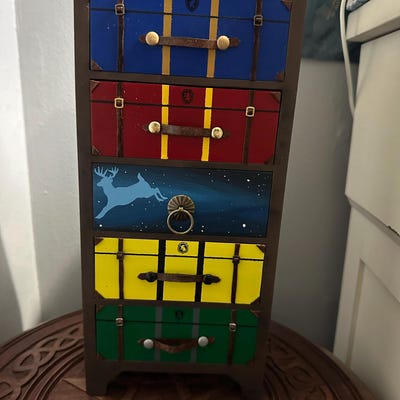 Hogwarts Castle Jewelry Box, Resin Art, Harry Potter Gifts, Jewelry ...