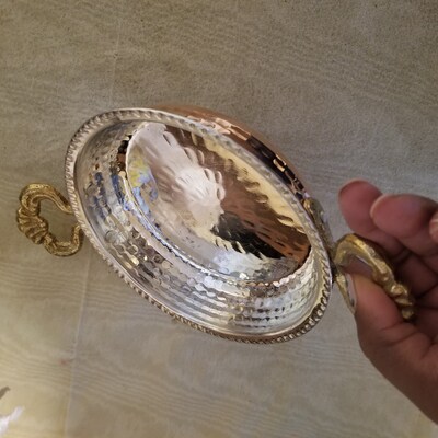 Handmade Turkish Real Copper Coffee Pot, Turkish-greek-arabic-moroccan ...