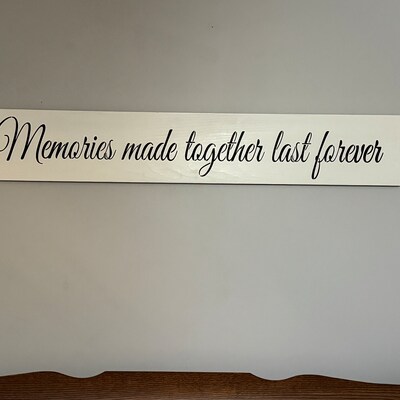 S166 Wood Handmade Long Sign. forever for Always - Etsy