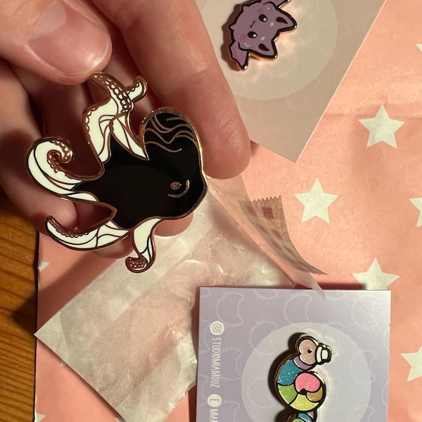 Rainbow Gummi Worm Enamel Pin | Cute Gay Hard Enamel Pin | Rainbow Art ...