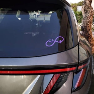 Infinity Symbol Sticker Infinity Car Decal Infinity Symbol | Etsy
