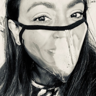 Hi Quality 100% Clear Transparent Face Mask THE REVEAL for Lip Reading ...