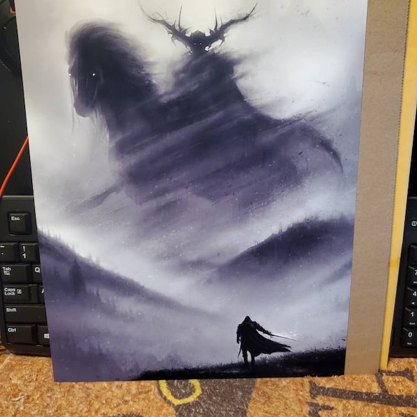 Final Fantasy XVI Limited Edition Fine Art Print FF16 Poster Eikons - Etsy