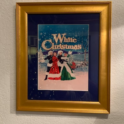 1954 White Christmas Movie Poster Print Bing Crosby Danny Kaye Rosemary ...