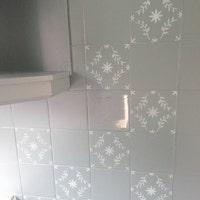 Agra Tile Stencil for Floors, Tiles and Wall-moroccan Stencil-diy Floor ...