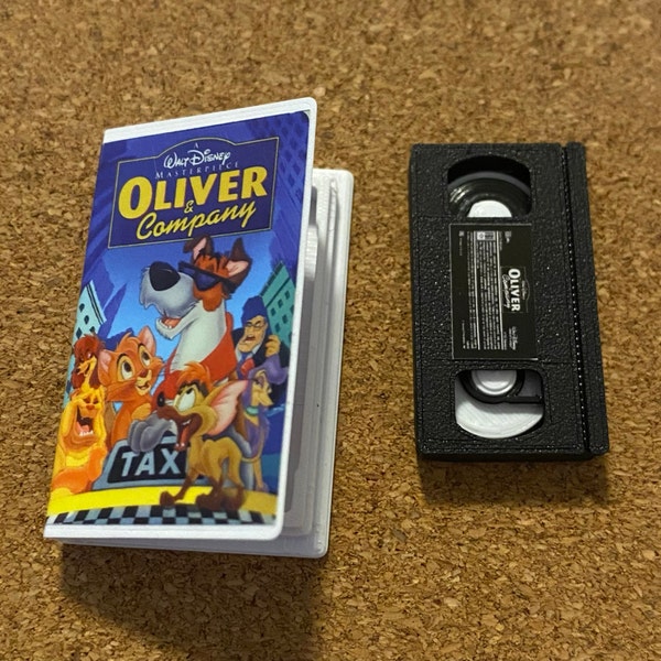 Mini 1:6 VHS (K-Z Titles) Tapes Choose the Movie! Retro Miniatures 80's ...