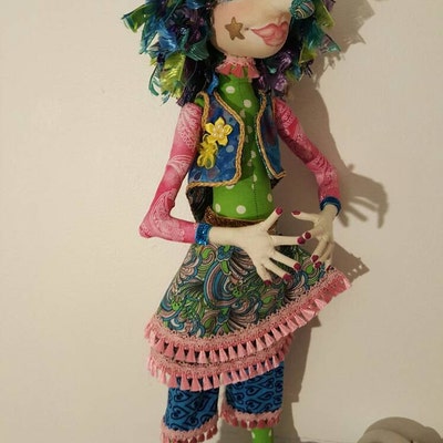Tallulah by Jan Horrox. Cloth Doll Pattern - Etsy