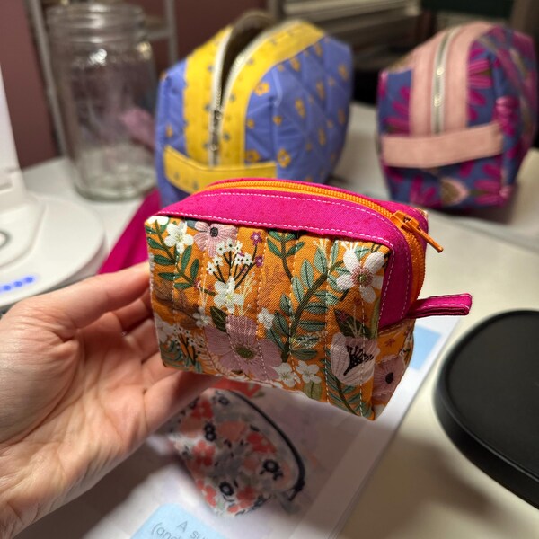 PDF Foxboro Pouch Pattern || Digital Download || Quilted Zipper Pouch ...