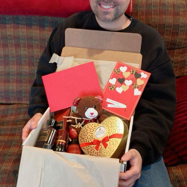 Men’s Gift Box, Gift Basket for Guy, Birthday Box for Him - Etsy