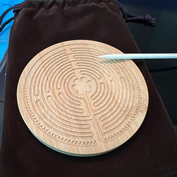 CLASSICAL ACRYLIC 6" Labyrinth, Calming, Problem Solving, Meditational ...