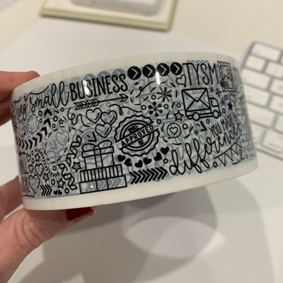 Cute Shipping Tape Fun Packing Tape Small Business Self Adhesive Tape ...