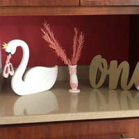 Swan Princess With Ballet Shoes |swan Nursery Decor | Personalised Gift ...