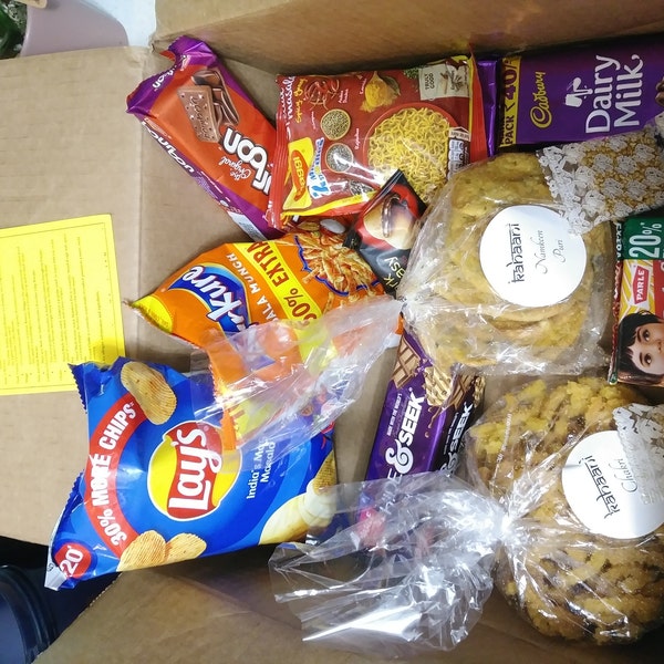 Indian Snack Box - Etsy