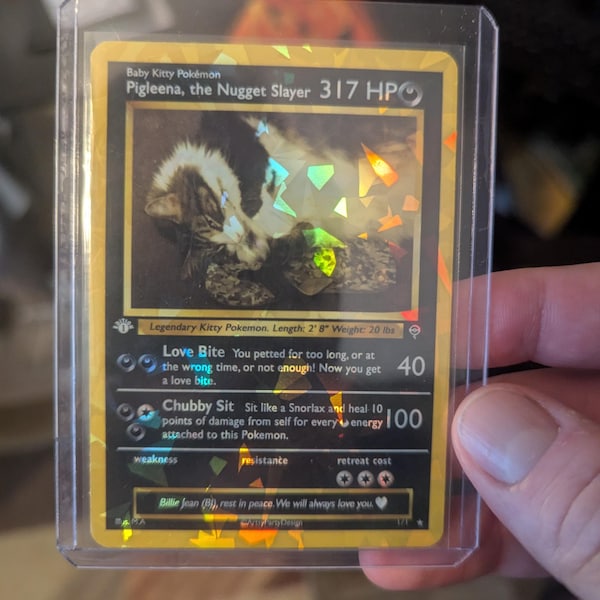 Pokemon Custom Card, Pokemon Graduation Card, Pokemon Holographic Card ...