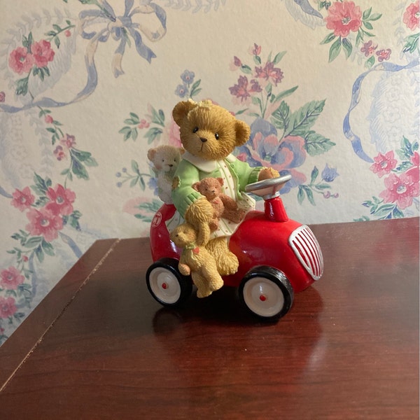 Cherished Teddies "good Luck Bear" 2003 Bear Figurine # 113590 Very ...