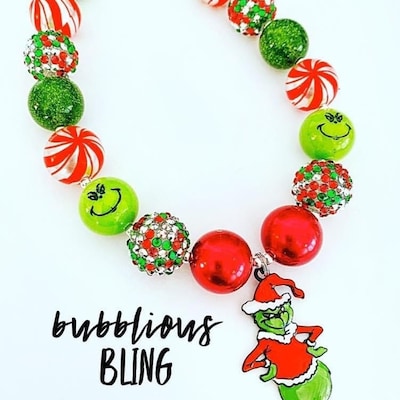 Inspired by How the Grinch Stole Christmas Grinch Pendant for Children ...