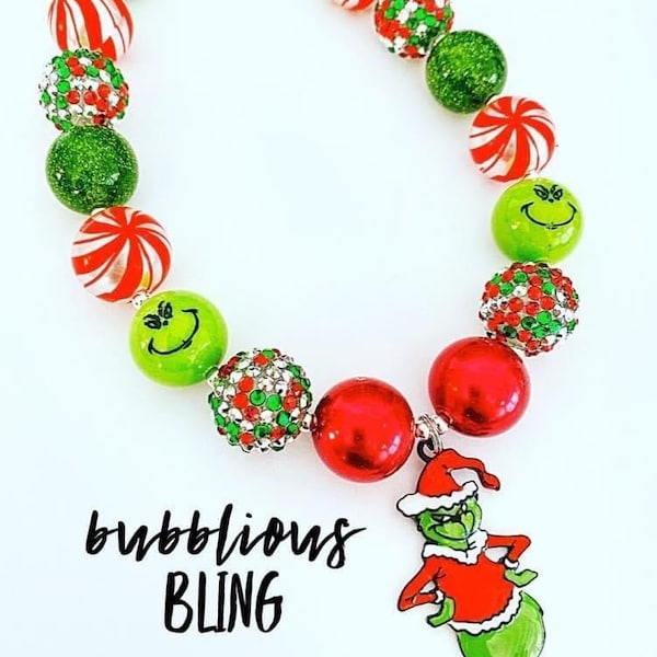 Inspired by How the Grinch Stole Christmas Grinch Pendant for Children ...