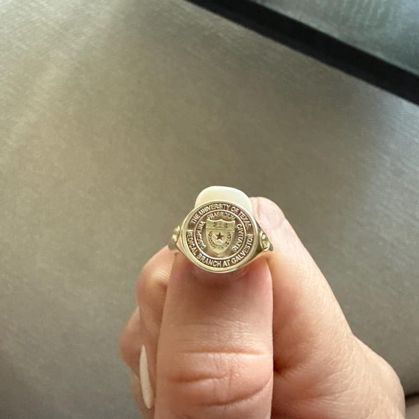 College Ring, University Ring, Graduation Gift, Graduation Ring, Woman ...