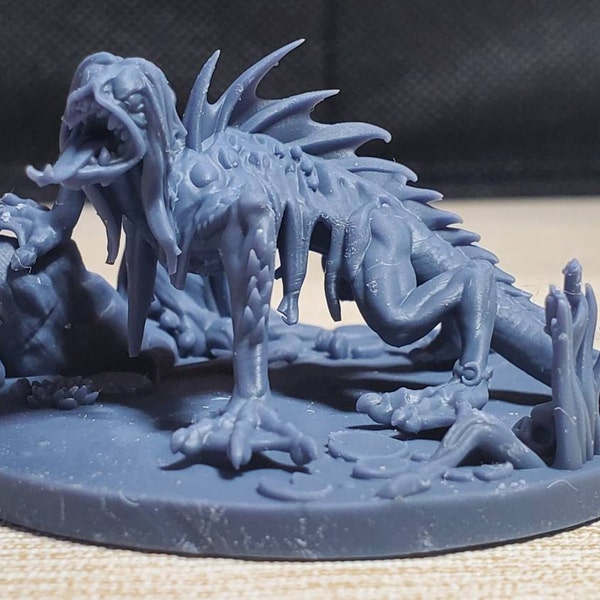 Kikimora Swamp Creature Miniature 3D Resin Printed 28-32mm Tabletop ...