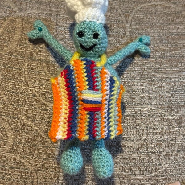 Tiny Chef Crochet Pattern PDF | ENGLISH | Amigurumi | Toy | Handmade ...