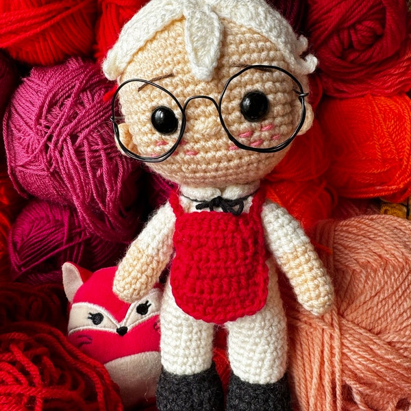 Crochet Doll Amigurumi Colonel Pattern, PDF Pattern, English - Etsy