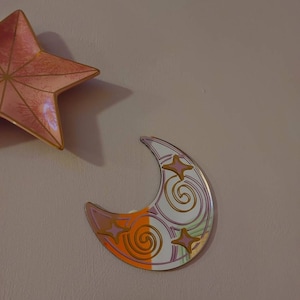 Absolutely Stunning Mini Disc Mirror Customise Colour - Etsy