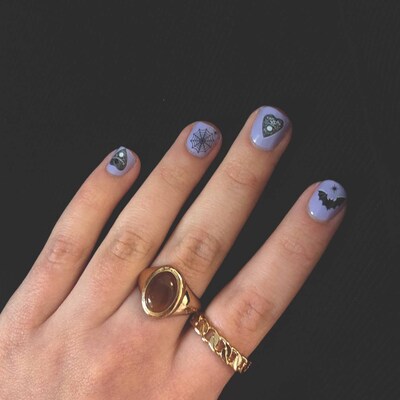 Gothic, Witch, Ouija, Nail Stickers, Decals, Halloween, Witchy Decals ...