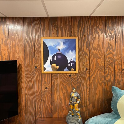 Bob-omb Battlefield Mario 64 50x50 Cm - Etsy